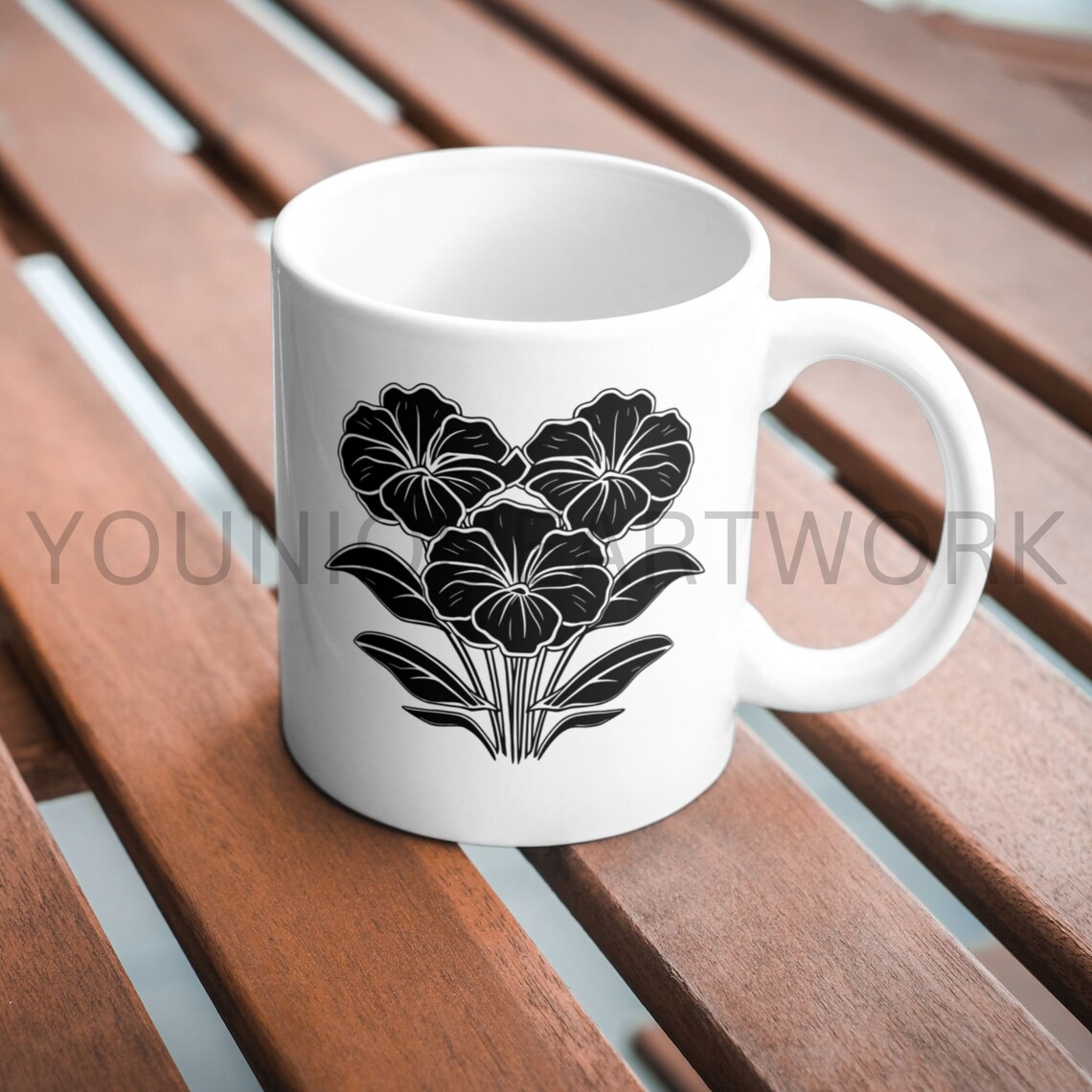 Petunia SVG Bundle PNG Floral Wreath Clipart Hand Drawn - Etsy