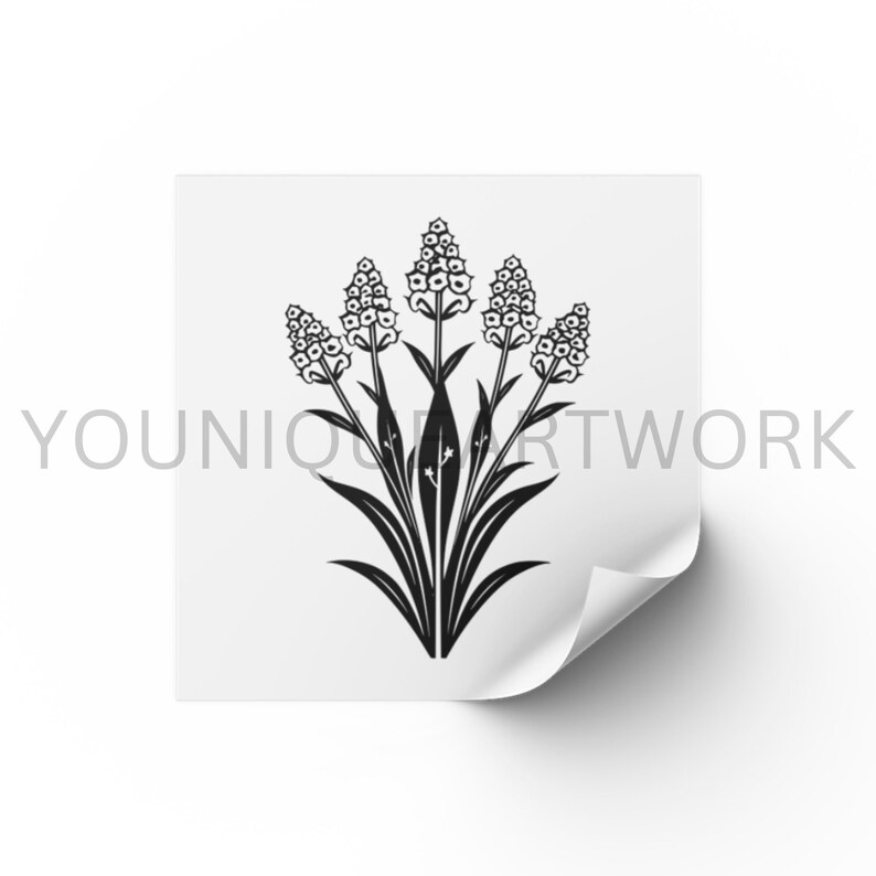 Lily of the Valley SVG Bundle PNG Floral Clipart Hand Drawn - Etsy