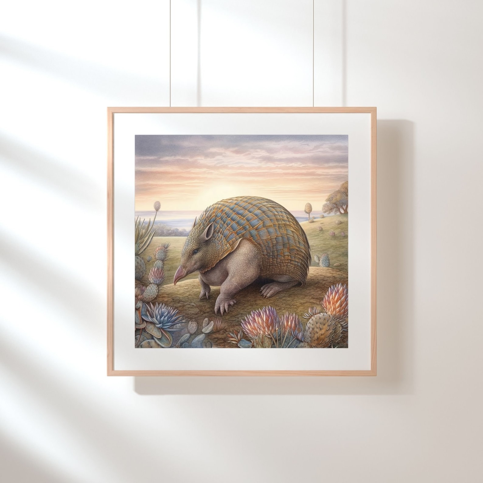 Armadillo Print Armadillo Printable Art Armadillo Nursery - Etsy