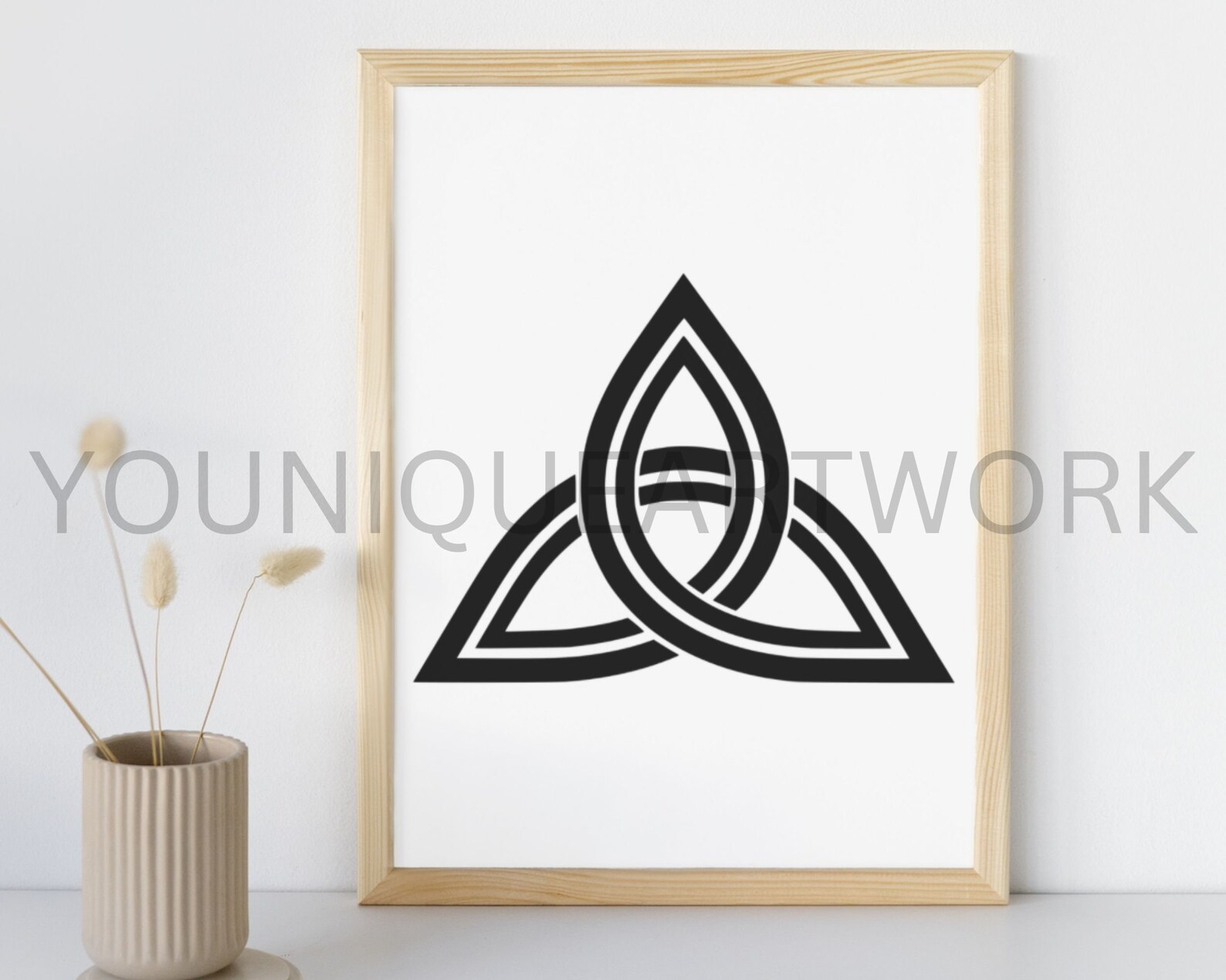Trinity Knot SVG Bundle, PNG, Celtic Knot Clipart, Hand Drawn Triquetra ...