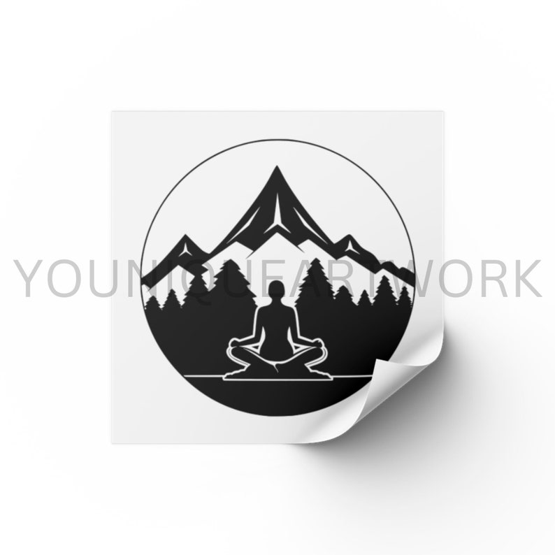 Yoga Svg Bundle PNG Meditation and Mindfulness Clipart Hand - Etsy