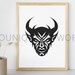 Demon SVG Bundle, PNG, Devil Skull Clipart, Hand Drawn Skulls With ...