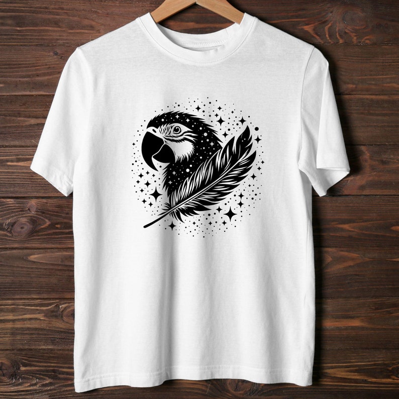 Parrot SVG Bundle, Fantasy Bird Clipart, Hand Drawn Parrots Themed ...