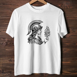 Athena SVG Bundle, Greek Goddess Clipart, Hand Drawn Greek Mythology ...