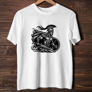 Ares SVG Bundle, Greek God Clipart, Hand Drawn Mythology Warrior Sparta ...