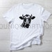 Cute Cow SVG Bundle PNG Funny Cow Clipart Hand Drawn Cows - Etsy