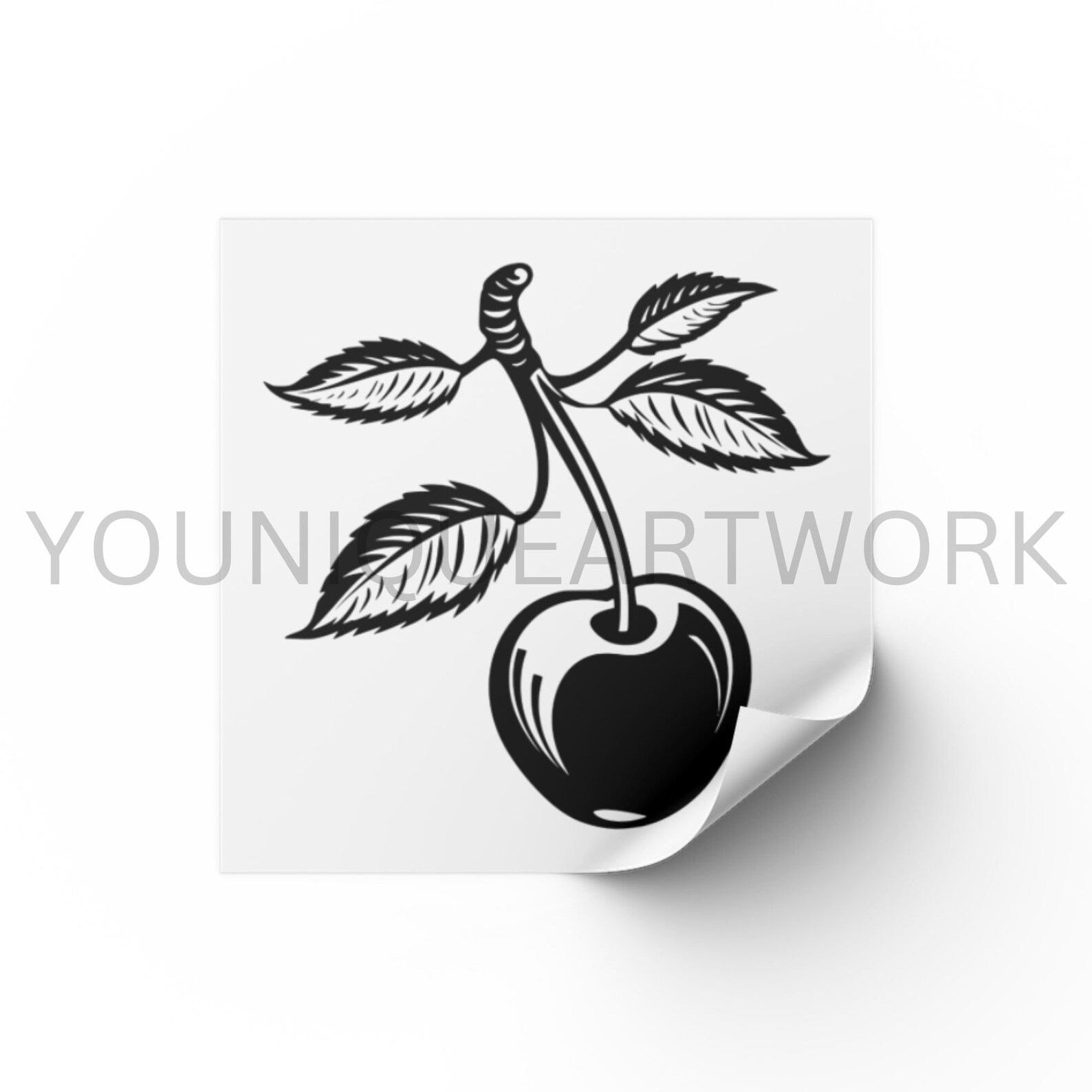 Kirsche SVG Bundle, PNG, Obst Clipart, handgezeichnete Kirschen Vektor ...