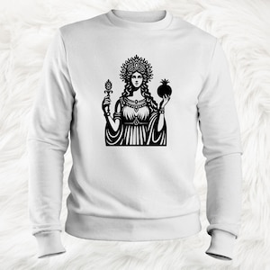 Hera SVG Bundle, Greek Goddess Clipart, Hand Drawn Ancient Greek ...