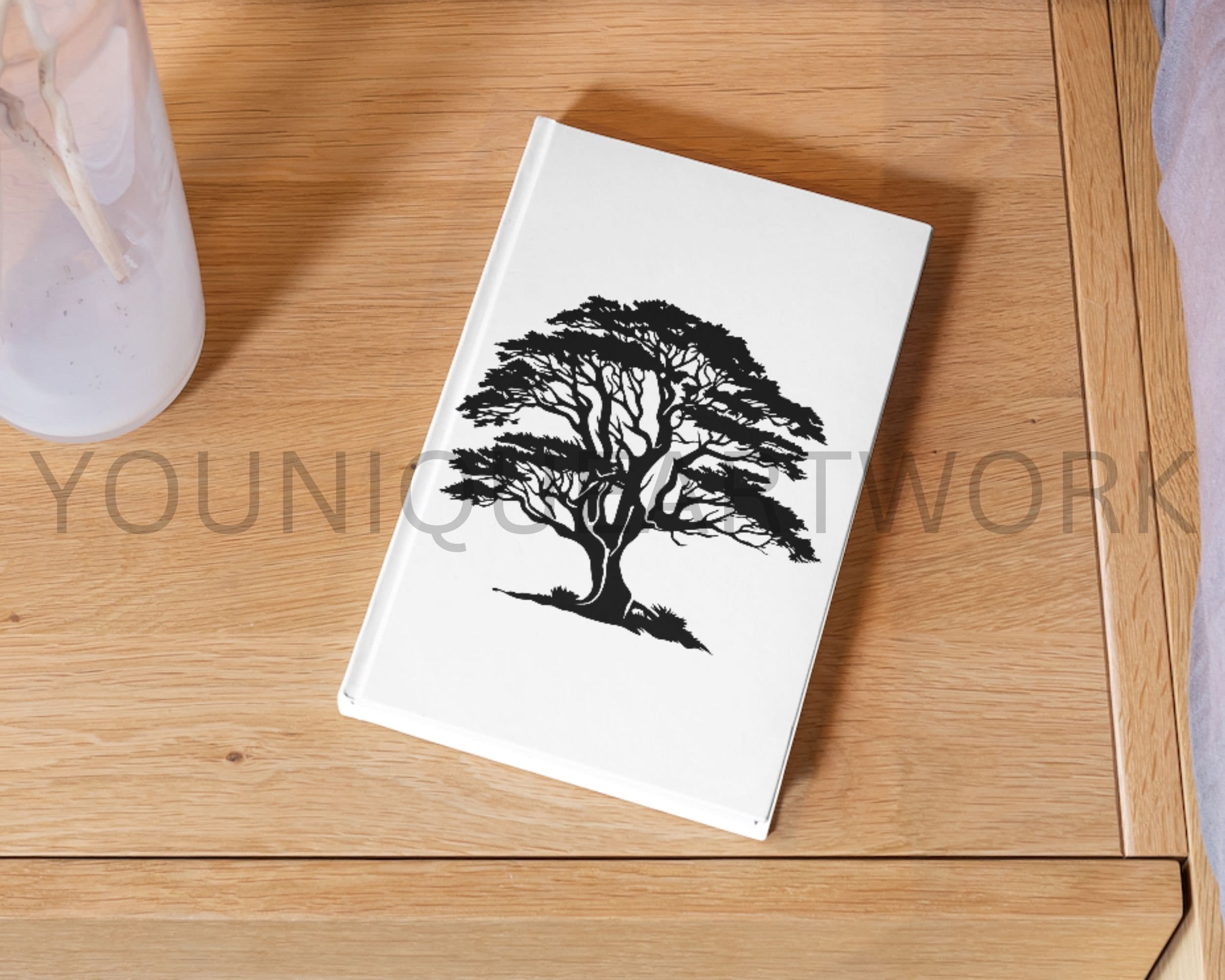 Cypress SVG Bundle PNG Trees Clipart Hand Drawn Cypress - Etsy