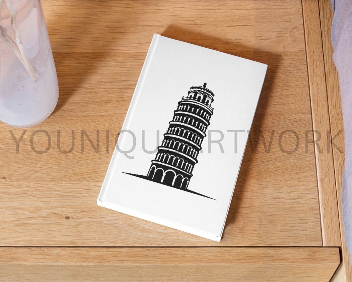 Italy SVG Bundle, PNG, Colosseum Clipart, Hand Drawn Pisa Tower Vector ...