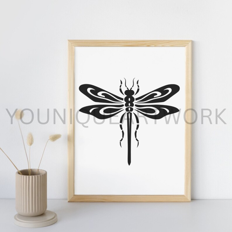 Dragonfly SVG Bundle, PNG, Dragonfly Clipart, Hand Drawn Dragonflies ...