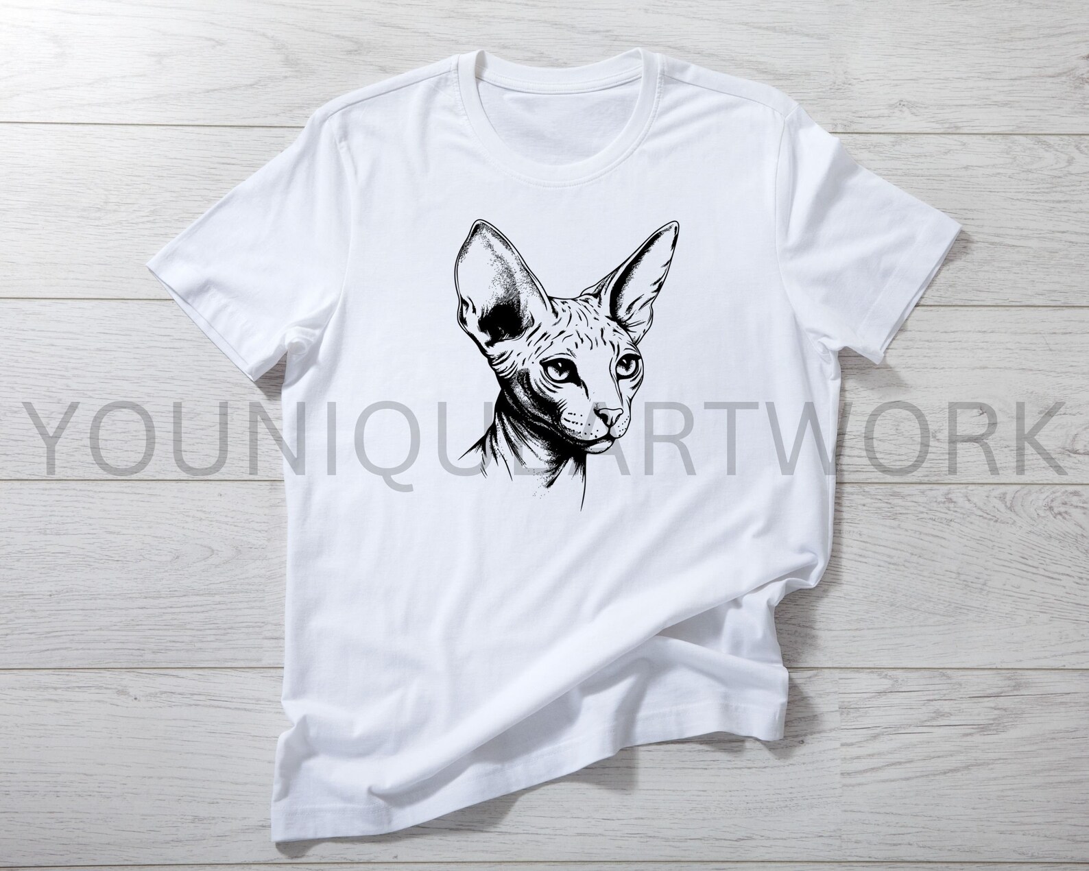 Sphynx Cat SVG Bundle PNG Sphynx Cat Clipart Hand Drawn Cat - Etsy