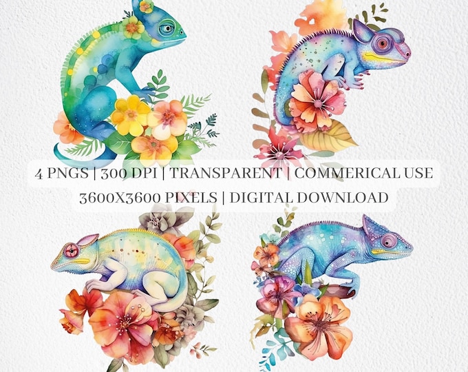 Chameleon Clipart, Printable Image "parson's Chameleon" Nature ...