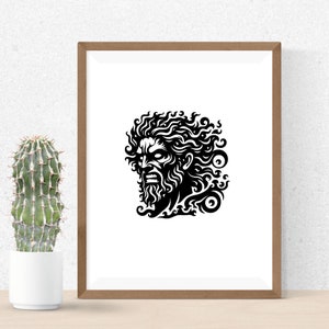 Hades SVG Bundle, Greek God Clipart, Hand Drawn Greek Mythology ...
