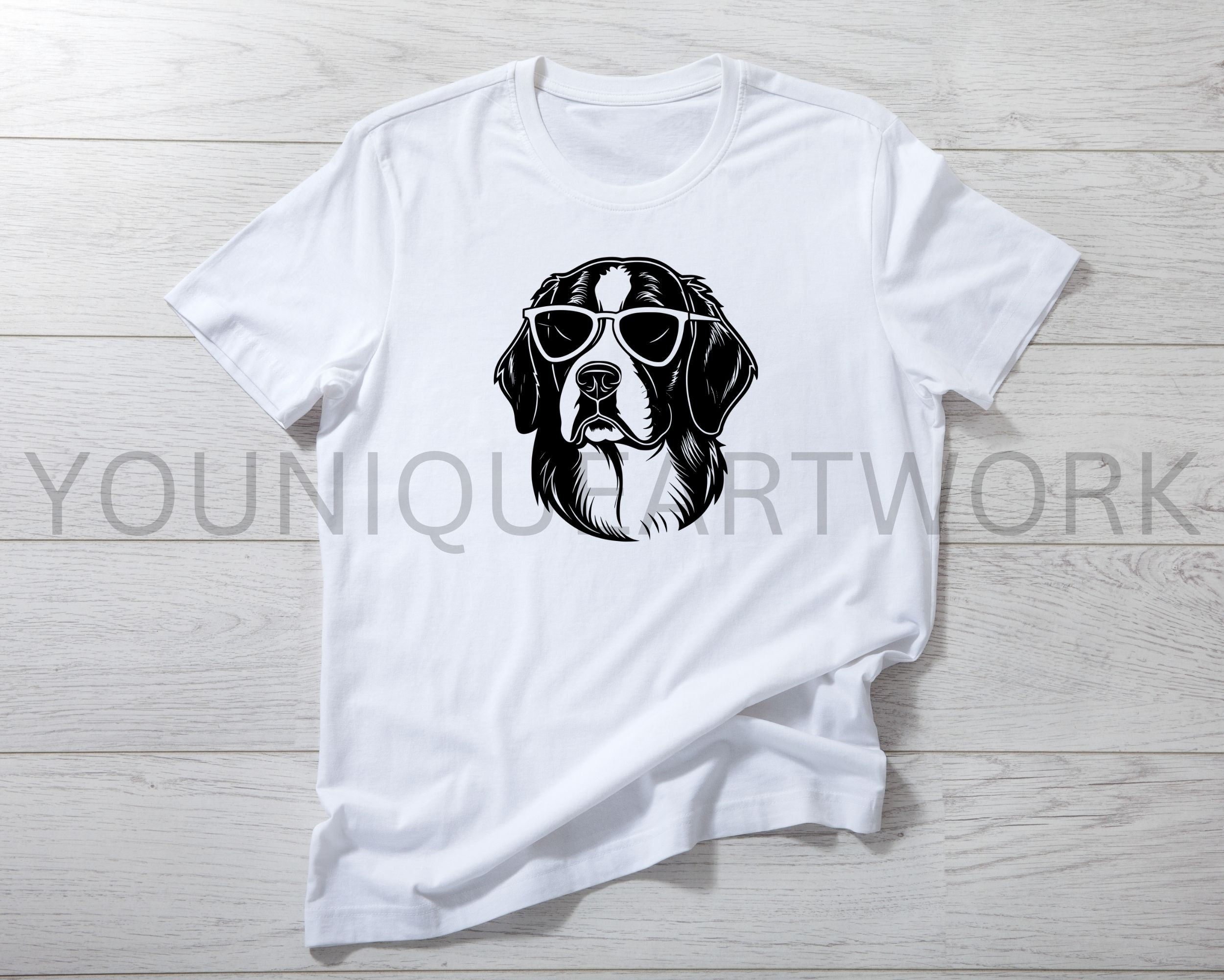 Saint Bernard SVG Bundle PNG St Bernard Clipart Hand Drawn - Etsy