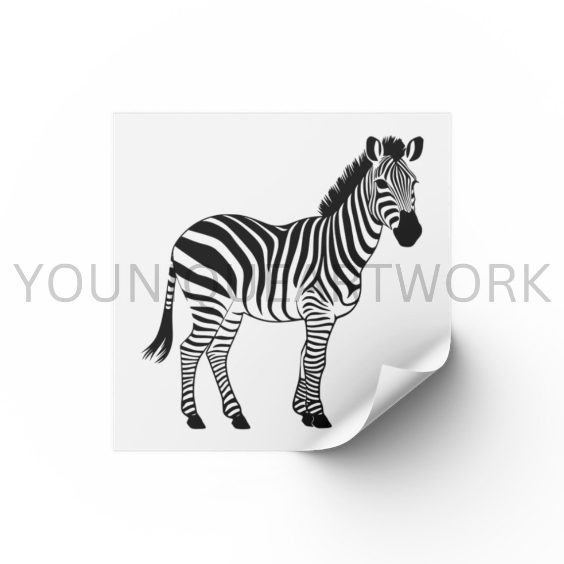 Zebra SVG Bundle PNG Zebra Clipart Hand Drawn Safari Animal - Etsy