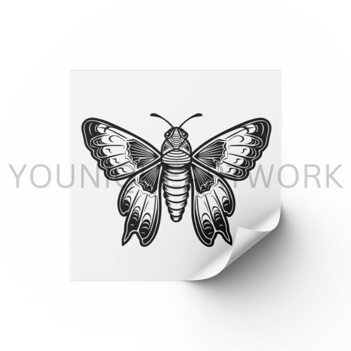 Moth SVG Bundle, PNG, Moth Clipart, Hand Drawn Moths Vector ...