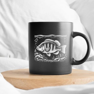 Bluegill SVG Bundle, Fishing Clipart, Hand Drawn Fish Lover Theme ...