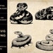 Rattlesnake SVG Bundle, PNG, Snake Clipart, Hand Drawn Snakes Vector ...