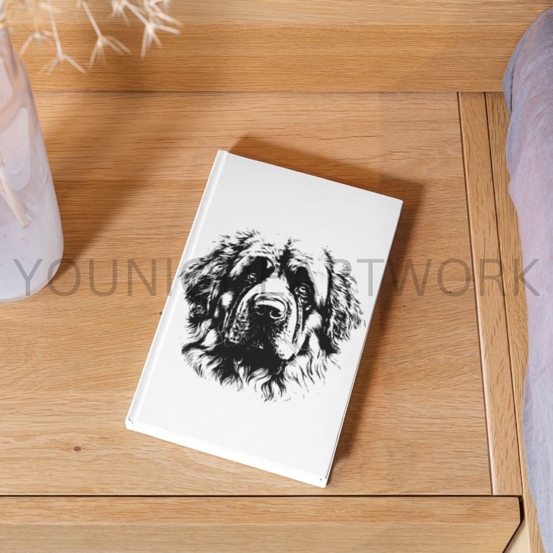 Leonberger SVG Bundle, PNG, Dogs Clipart, Hand Drawn Dog Vector ...