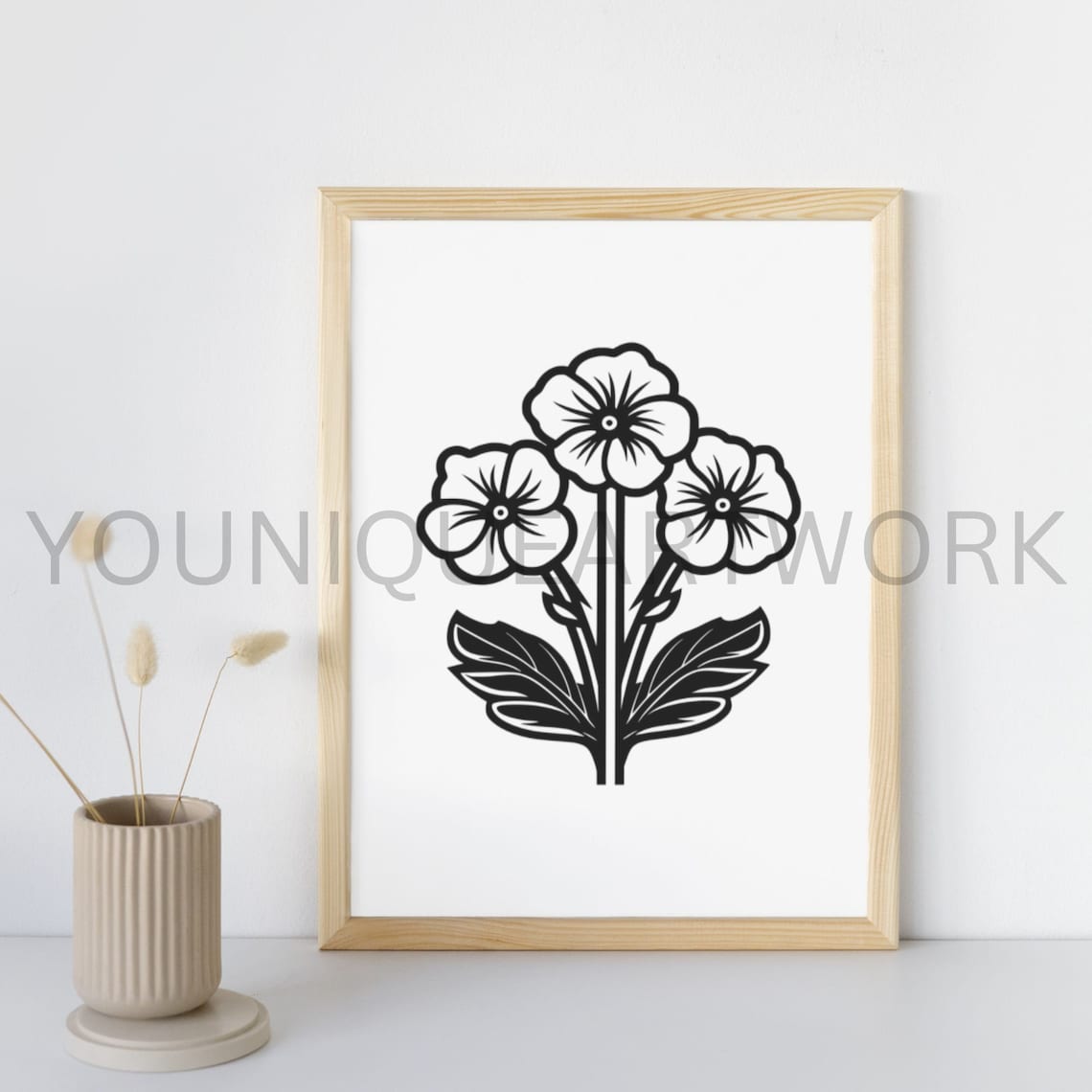 Primrose SVG Bundle PNG Floral Clipart Hand Drawn Flowers - Etsy