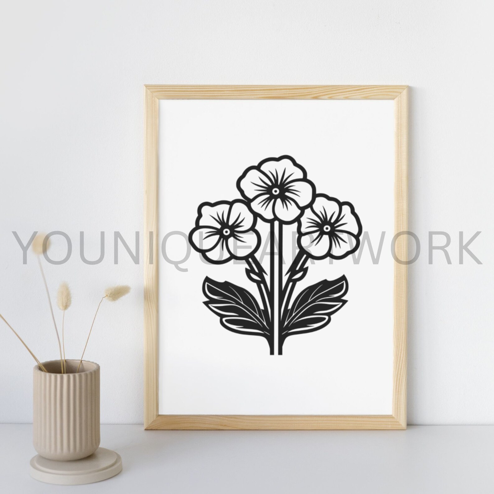 Primrose SVG Bundle PNG Floral Clipart Hand Drawn Flowers - Etsy