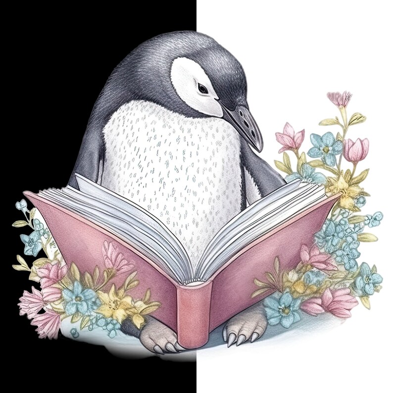 Cute Penguin Clipart, Penguin PNG Files for Sublimation, Penguins Clip ...