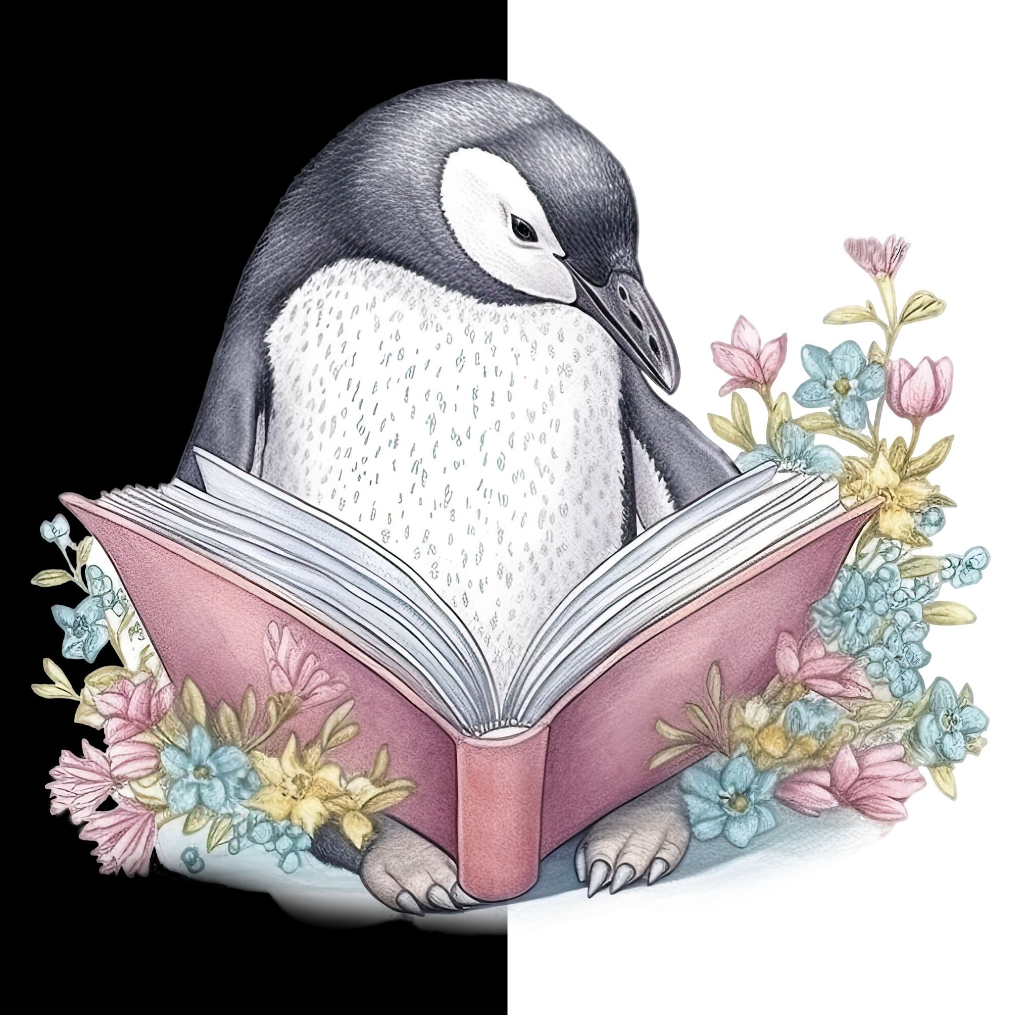 Cute Penguin Clipart, Penguin PNG Files for Sublimation, Penguins Clip ...