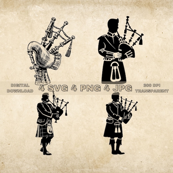 Clipart Of Bagpipers