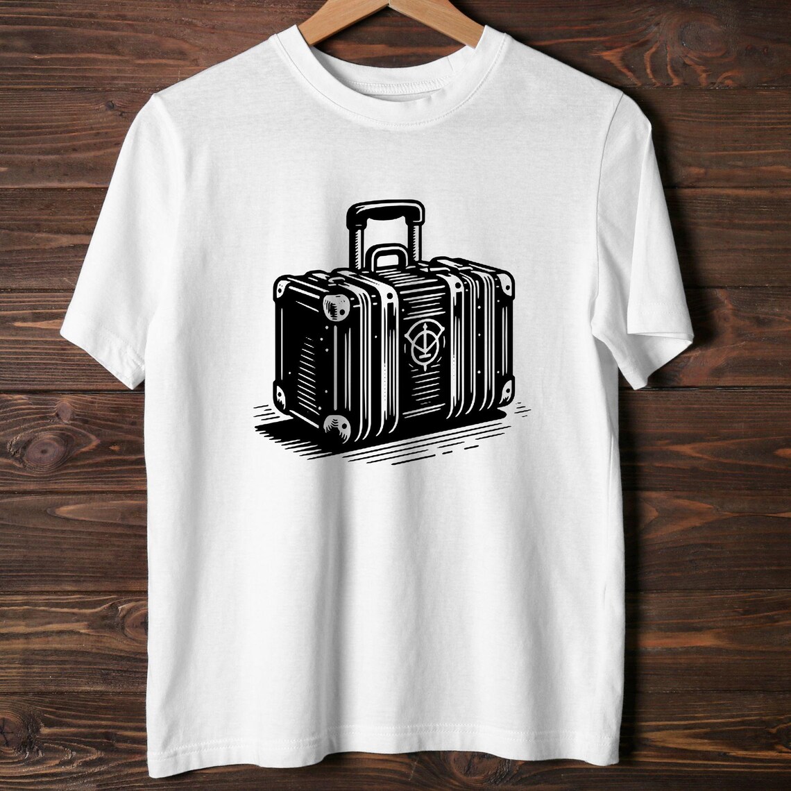 Suitcase SVG Bundle, Luggage Clipart, Hand Drawn Floral Travel Theme ...