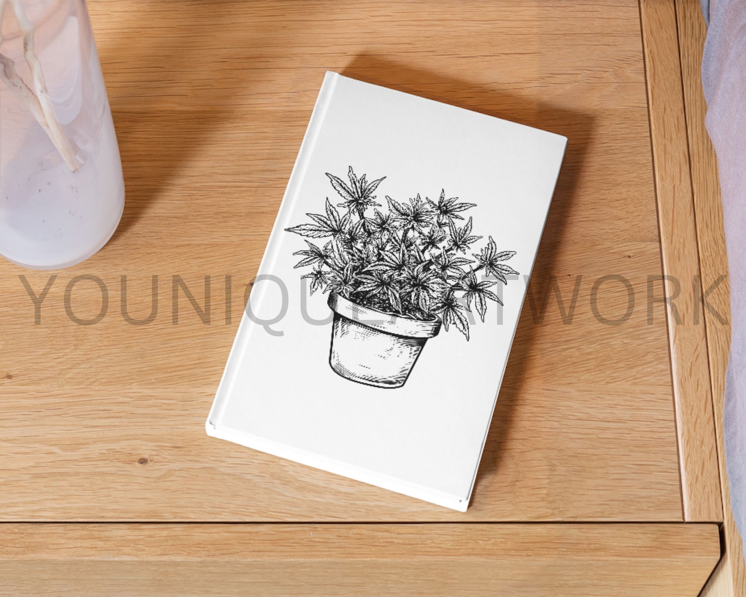 Weed SVG Bundle, PNG, Cannabis Leaf Clipart, Hand Drawn Marijuana ...
