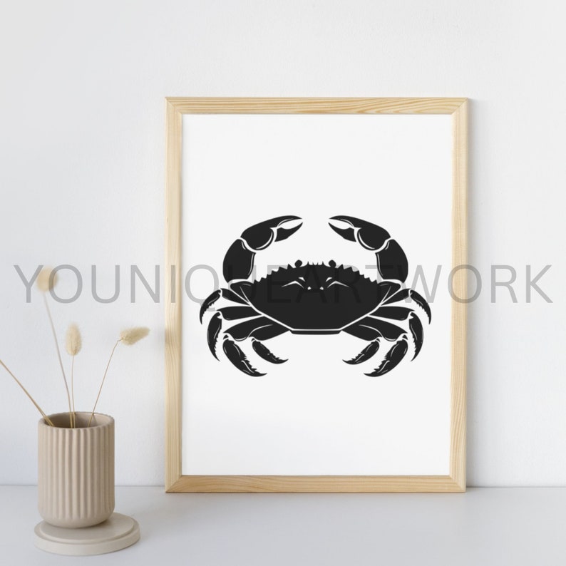 Crab SVG Bundle, PNG, Crab Clipart, Hand Drawn Crabs Vector ...