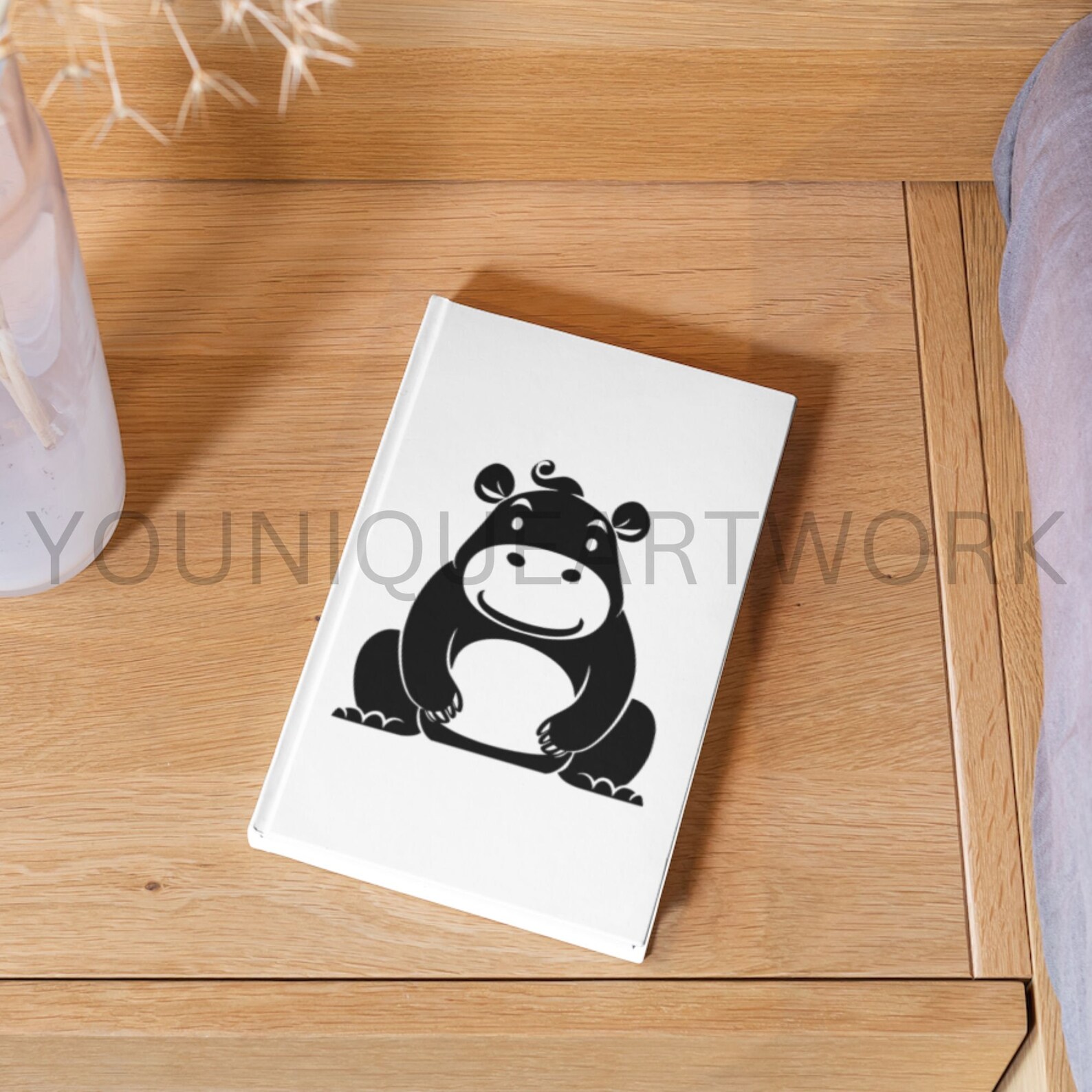 Hippo SVG Bundle, PNG, Hippopotamus Clipart, Hand Drawn Hippos Vector ...