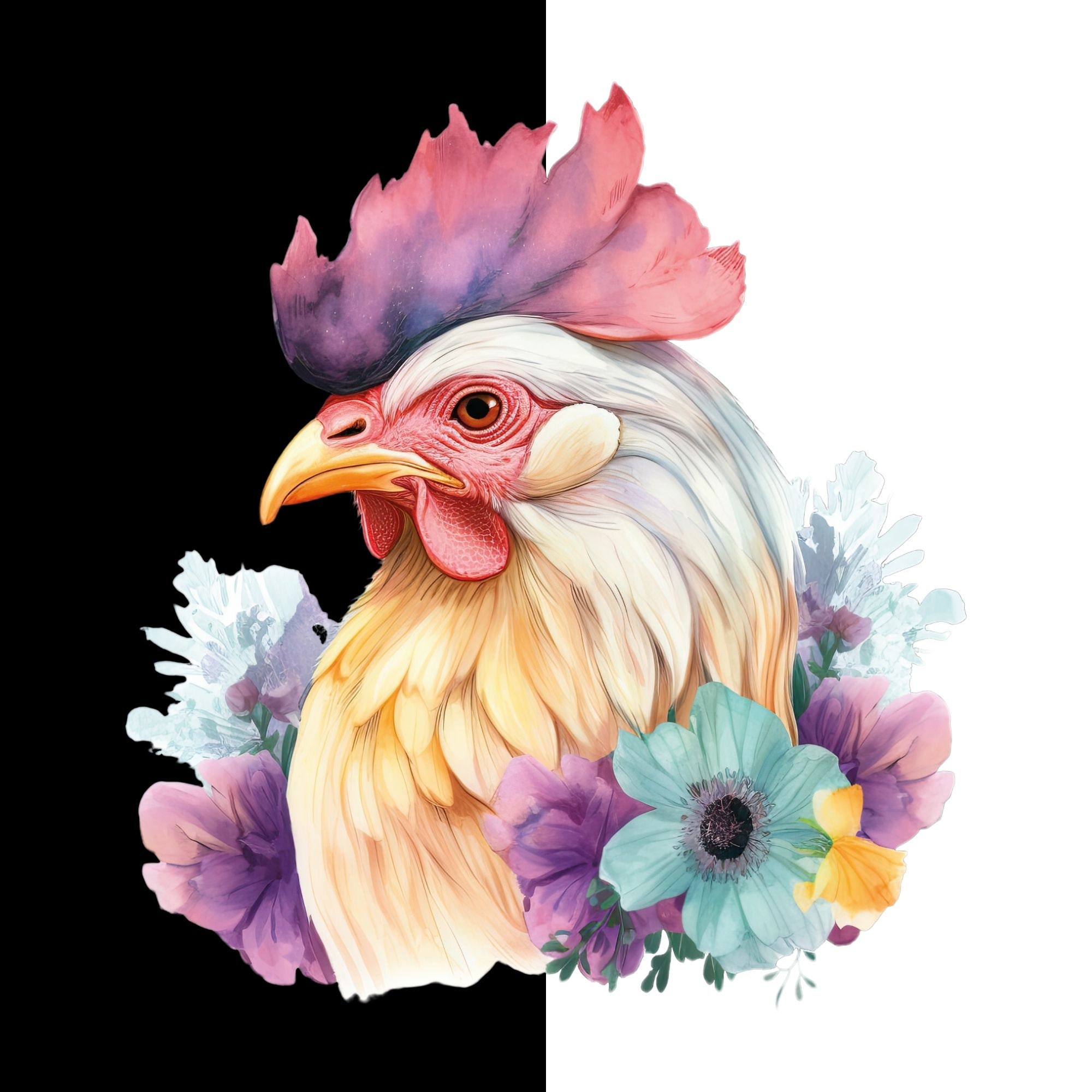 Adorable Chicken Clipart Chickens PNG Chickens Clip Art - Etsy