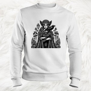 Hel SVG Bundle, Norse Goddess Clipart, Hand Drawn Celtic Mythology Gods ...