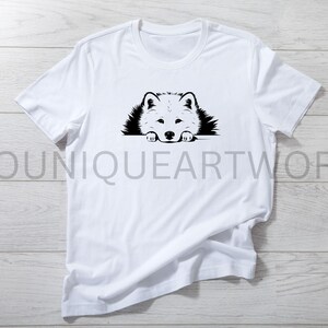 Samoyed SVG Bundle, PNG, Samoyed Clipart, Hand Drawn Dog Lover Vector ...