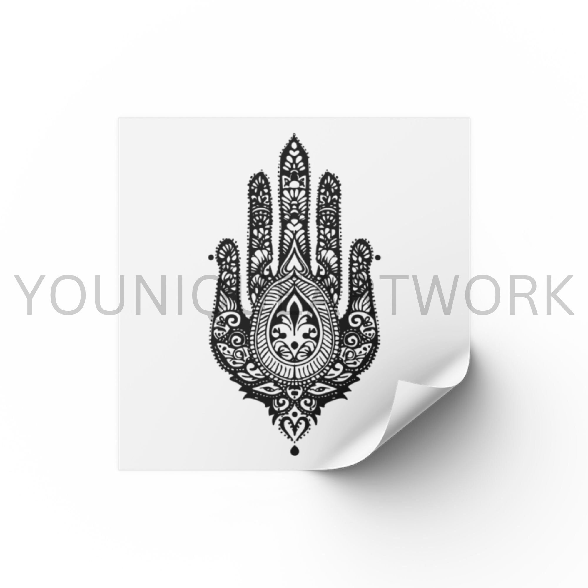 Hamsa SVG Bundle, PNG, Hamsa Hand Clipart, Hand Drawn Hamsa Hands ...
