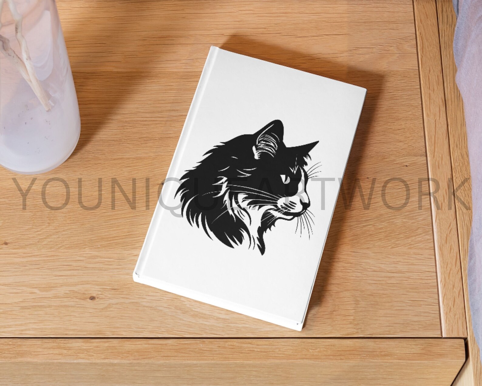 Calico Cat SVG Bundle, PNG, Cat Face Clipart, Hand Drawn Calico Cat ...