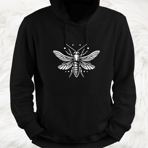 Firefly SVG Bundle, Fireflies Clipart, Hand Drawn Insect Theme Vector ...