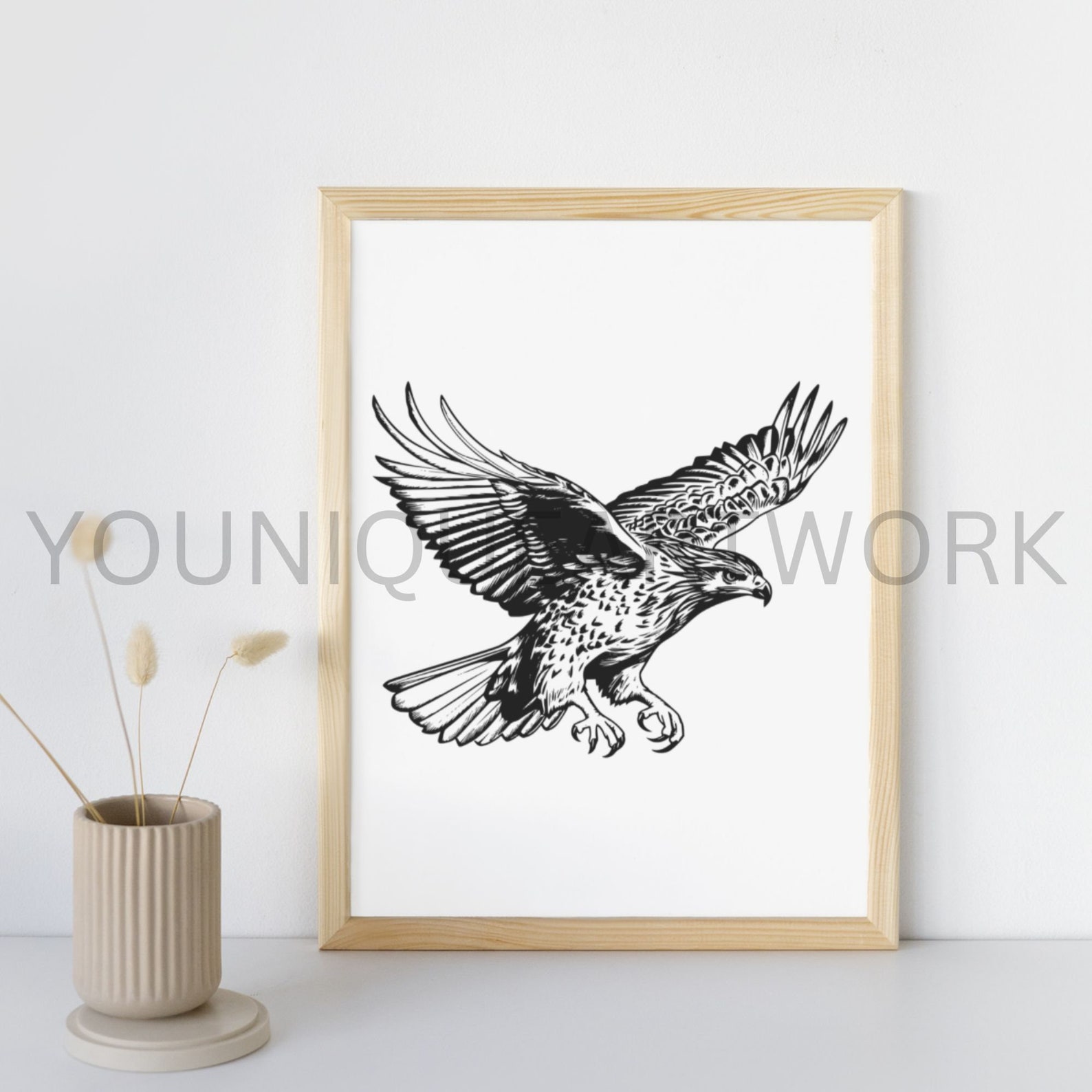 Hawk SVG Bundle, PNG, Hawk Clipart, Hand Drawn Hawks Vector ...