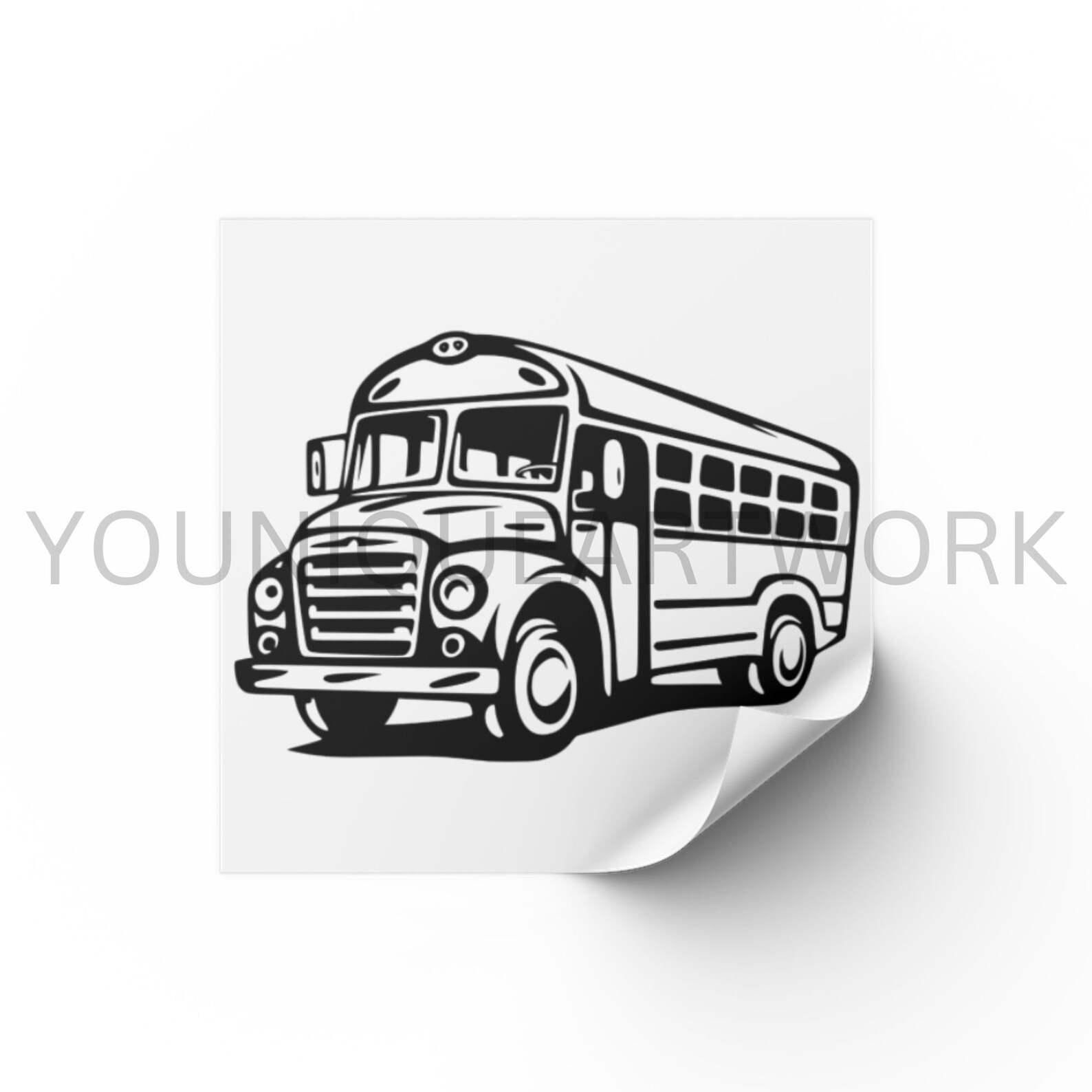 School Bus SVG Bundle PNG School Bus Clipart Hand Drawn - Etsy