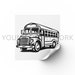 School Bus SVG Bundle, PNG, School Bus Clipart, Hand Drawn School Bus ...