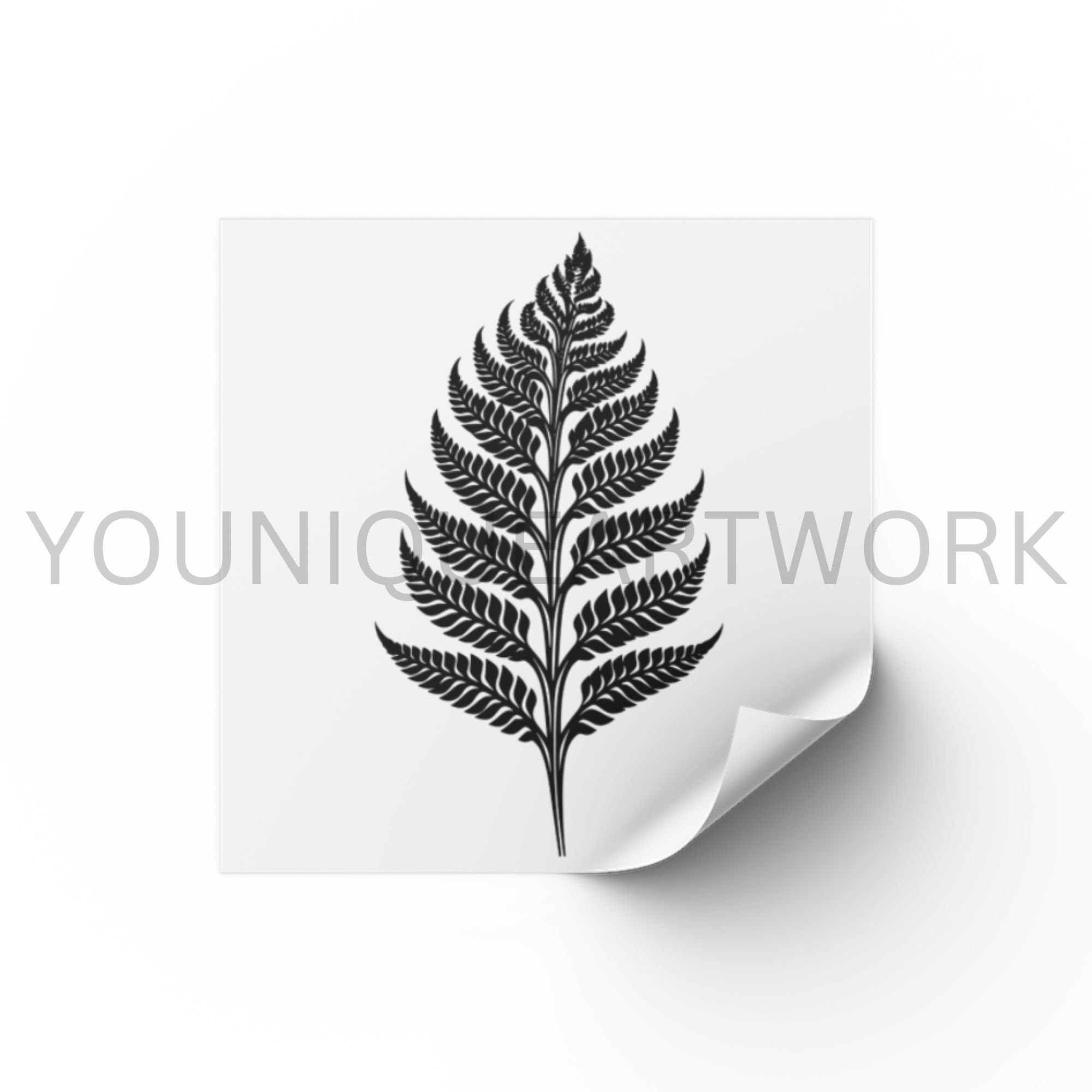 Fern SVG Bundle, PNG, Leaf Clipart, Hand Drawn Ferns Leaves Graphic ...