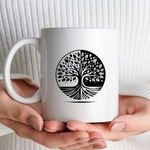 Tree of Life SVG Bundle, Magical Trees Clipart, Hand Drawn Trees Theme ...