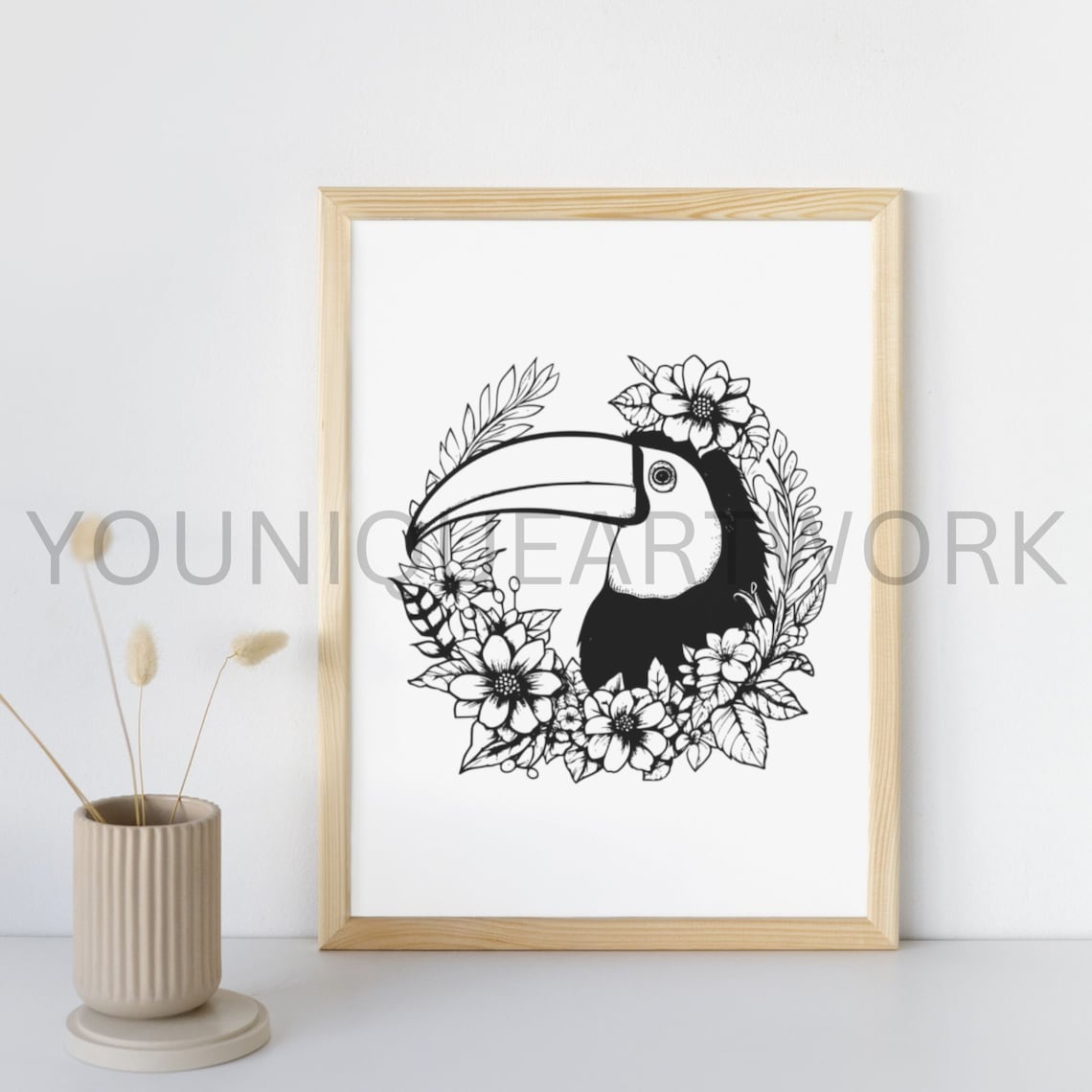 Toucan SVG Bundle PNG Toucan Clipart Hand Drawn Exotic Bird - Etsy