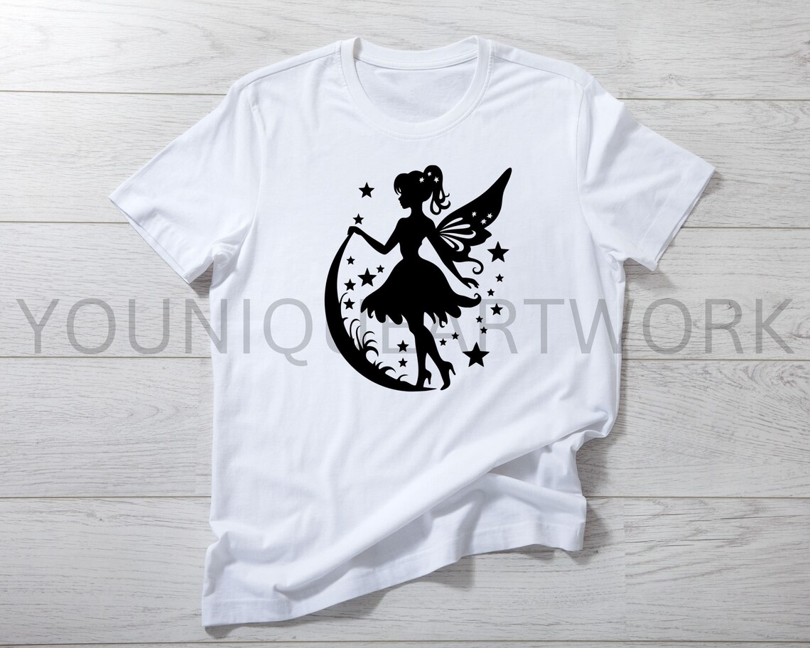 Fairy SVG Bundle PNG Fairies Clipart Hand Drawn Fairy - Etsy