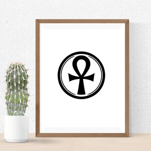 Ankh SVG Bundle, Egyptian Cross Clipart, Hand Drawn Ancient Egypt ...