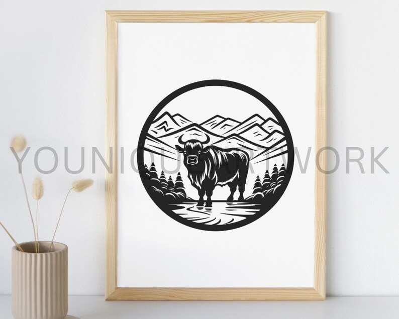 Yak SVG Bundle PNG Yak Clipart Hand Drawn Yak Vector - Etsy