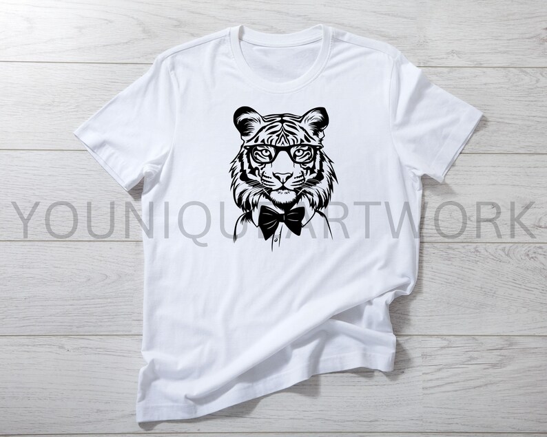 Tiger SVG Bundle, PNG, Wild Tiger Clipart, Hand Drawn Tiger Vector ...