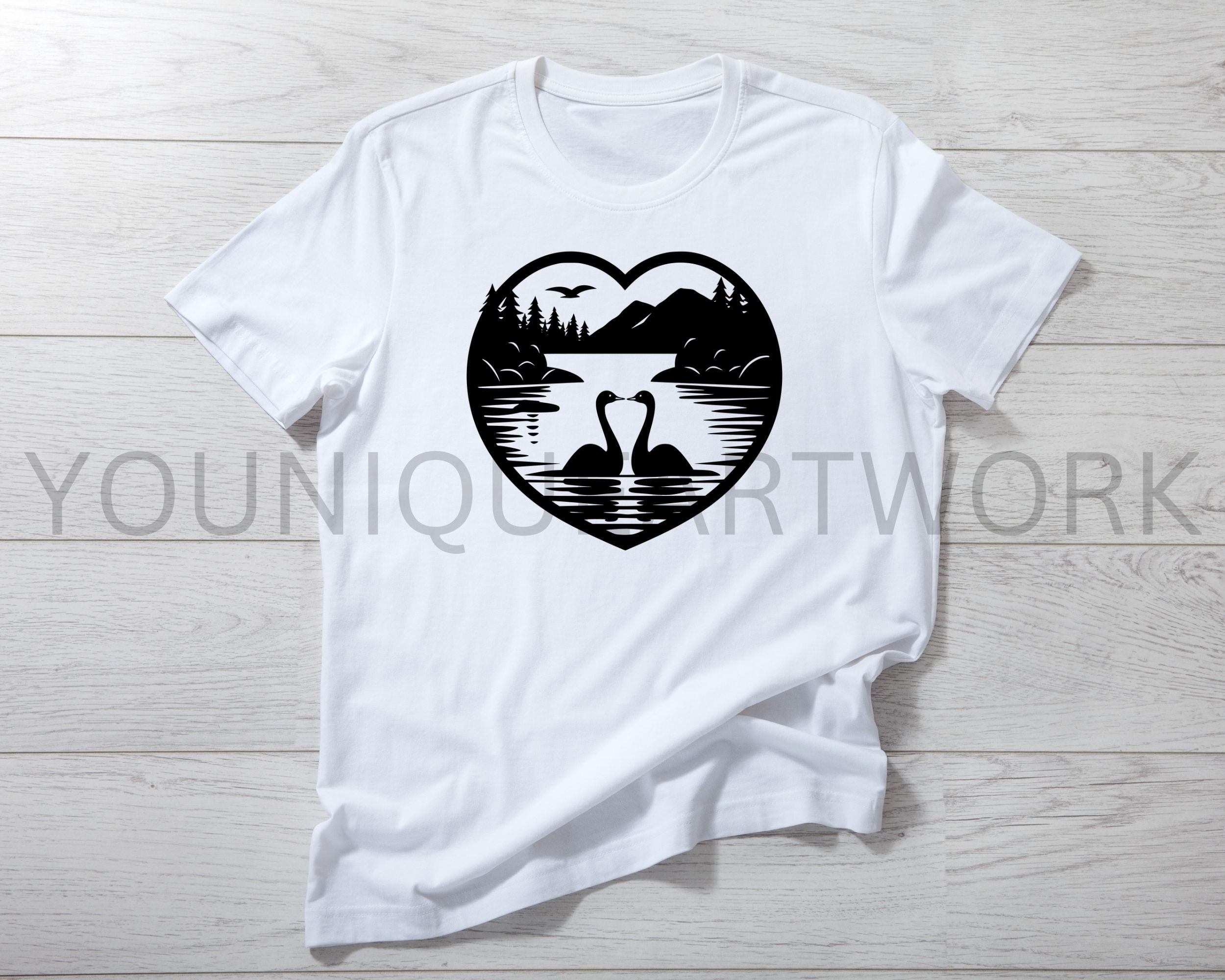 Loon SVG Bundle PNG Loon Clipart Hand Drawn Loon Vector - Etsy